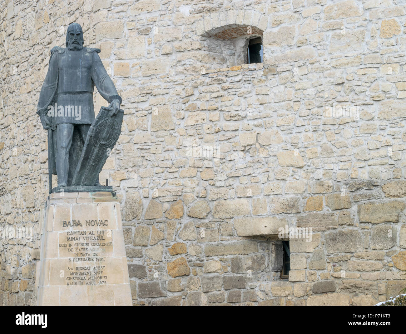 Baba Novac statue in Cluj-Napoca, Romania Stock Photo - Alamy