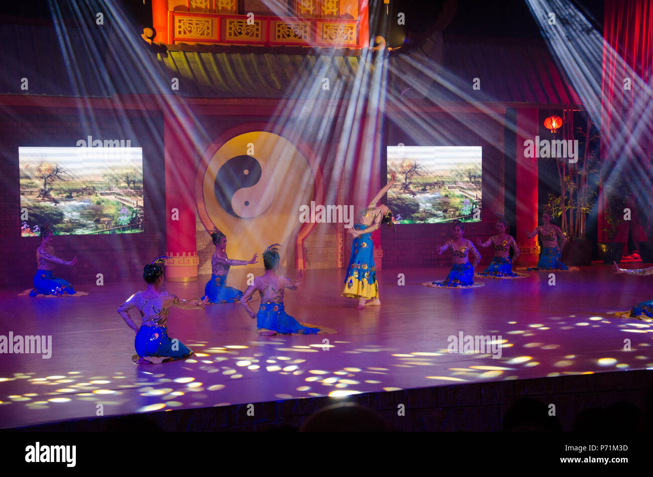 China Shaolin monks Kung Fu Martial Arts Show ( oriental circus in ...