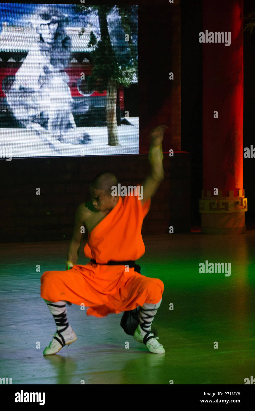 China Shaolin monks Kung Fu Martial Arts Show ( oriental circus in ...