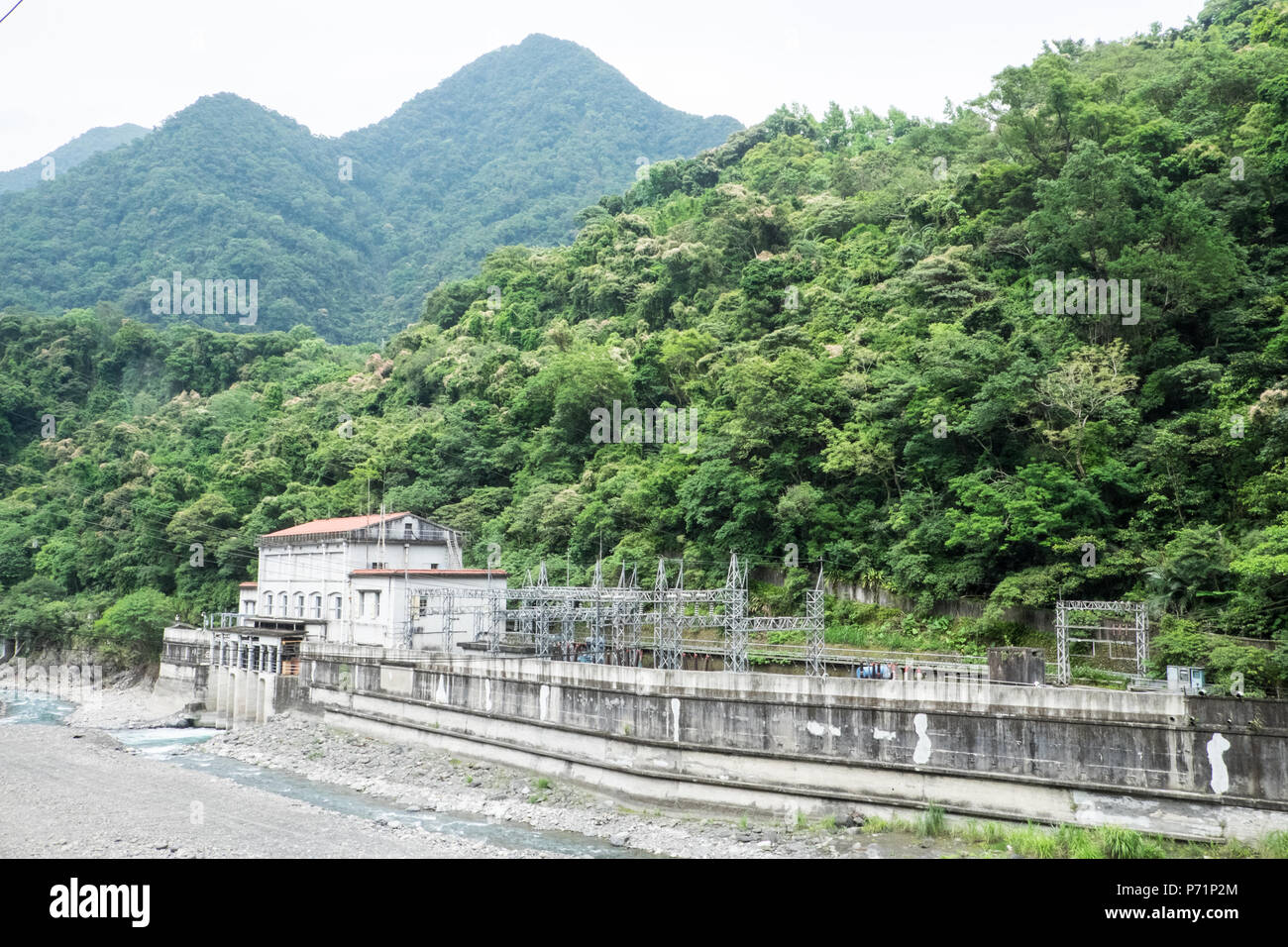 Wulai,district,hot springs,resort,with,famous,waterfall,and logging,toy ...