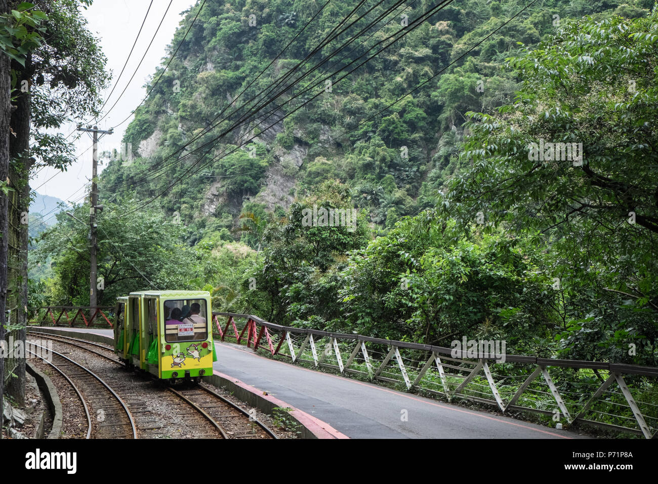 Wulai,district,hot springs,resort,with,famous,waterfall,and logging,toy ...
