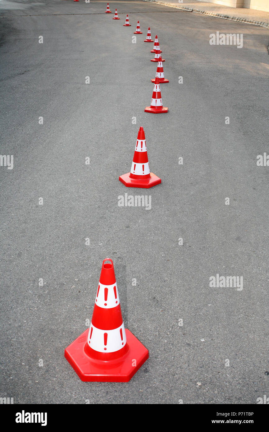 an image of cone sign Stock Photo - Alamy