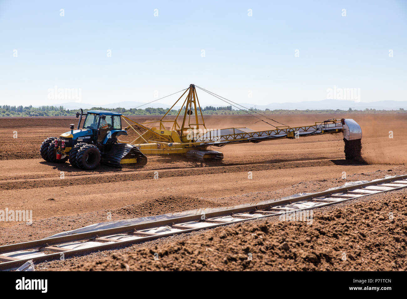 Milled Peat Production High Resolution Stock Photography and Images - Alamy