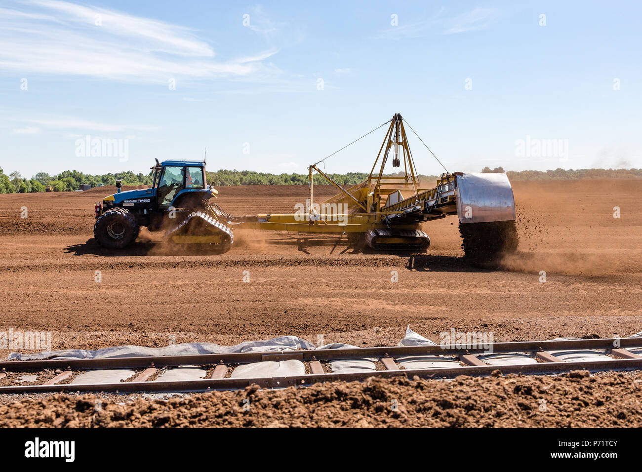 Peat harvesting hi-res stock photography and images - Alamy