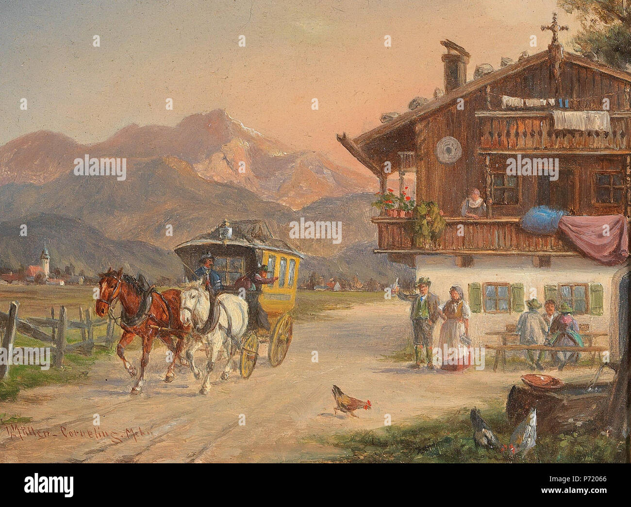 Post coach hi-res stock photography and images - Alamy