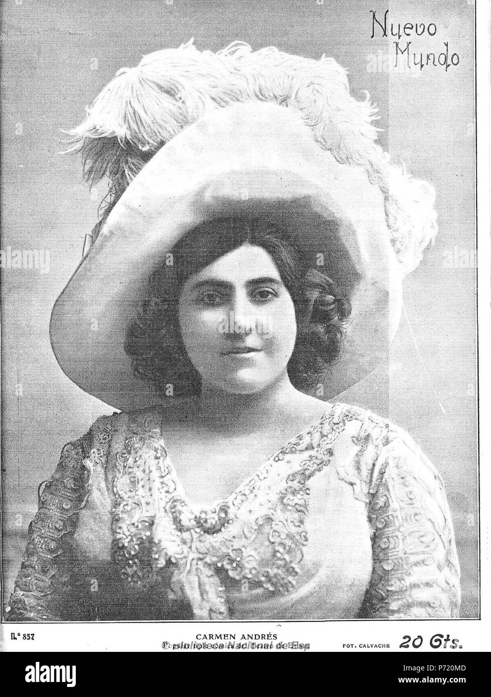2 1910-06-09, Nuevo Mundo, Carmen Andrés, Calvache Stock Photo - Alamy 2 1910-06-09, Nuevo Mundo, Carmen Andrés, Calvache Stock Photo - Alamy
