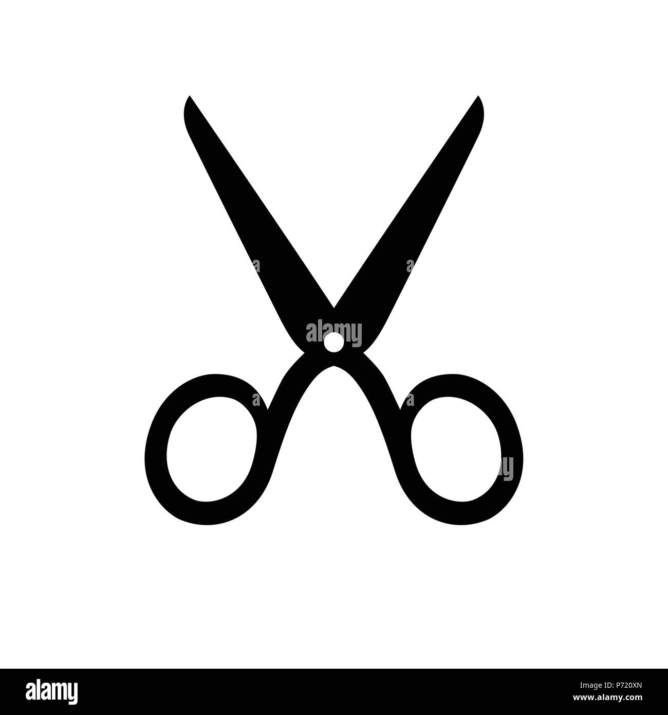 Clipart Scissors Black And White