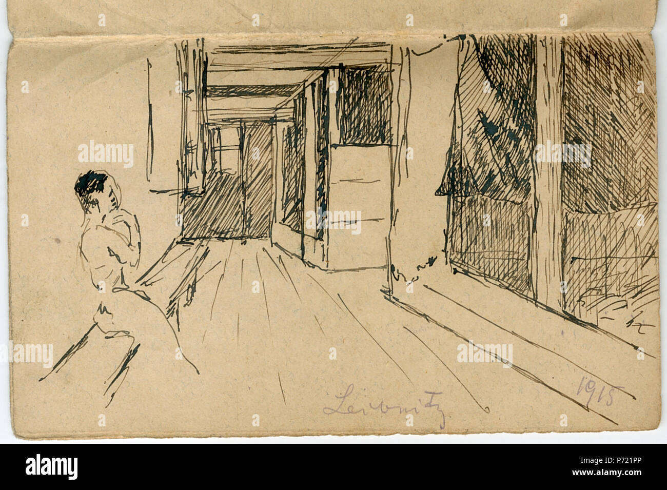 N/A. 1915 15 Ferdo Vesel - risba 1915 (5 Stock Photo - Alamy