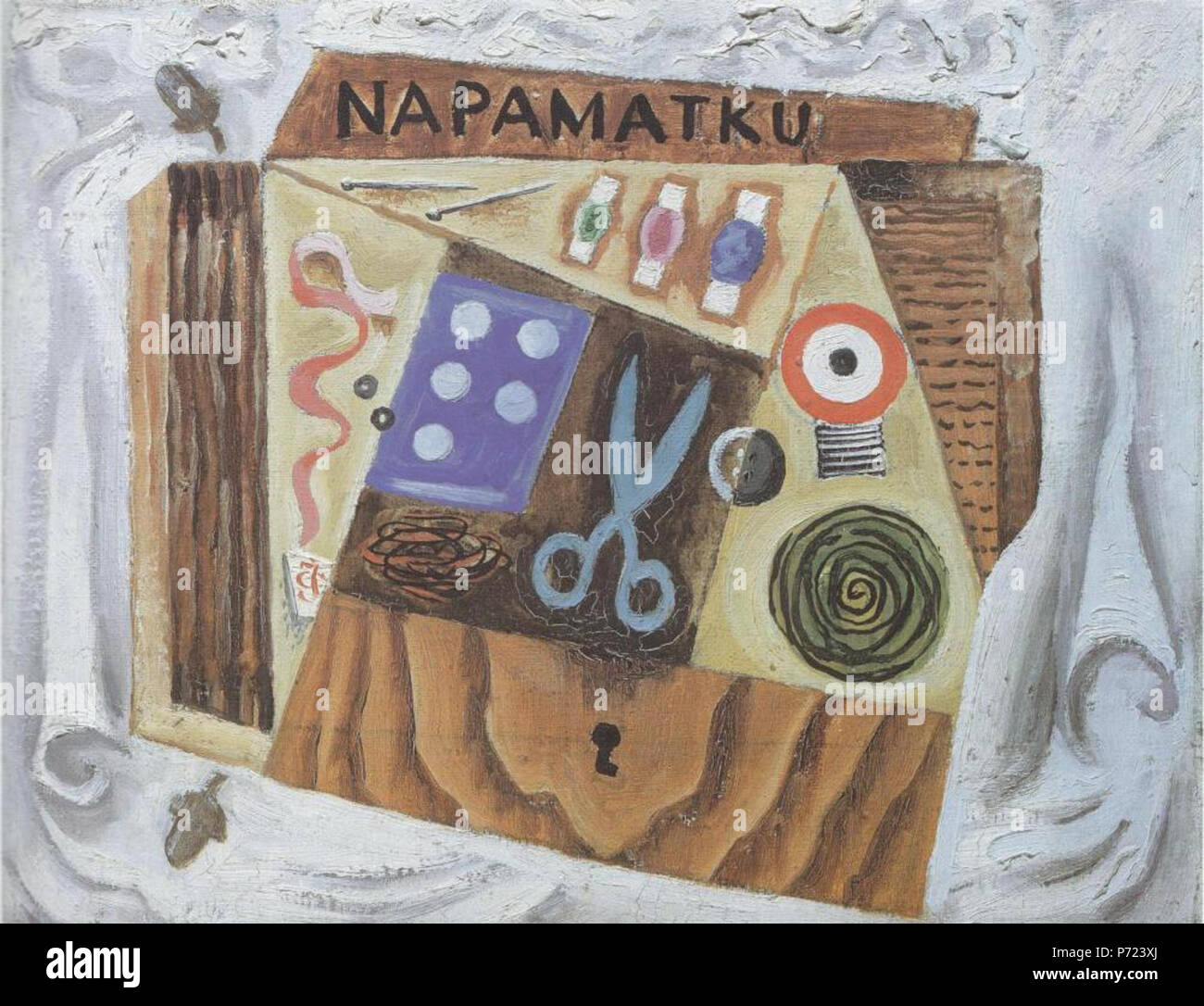 25 Josef Čapek - Zátiší s nůžkami (1916) 1 Stock Photo - Alamy