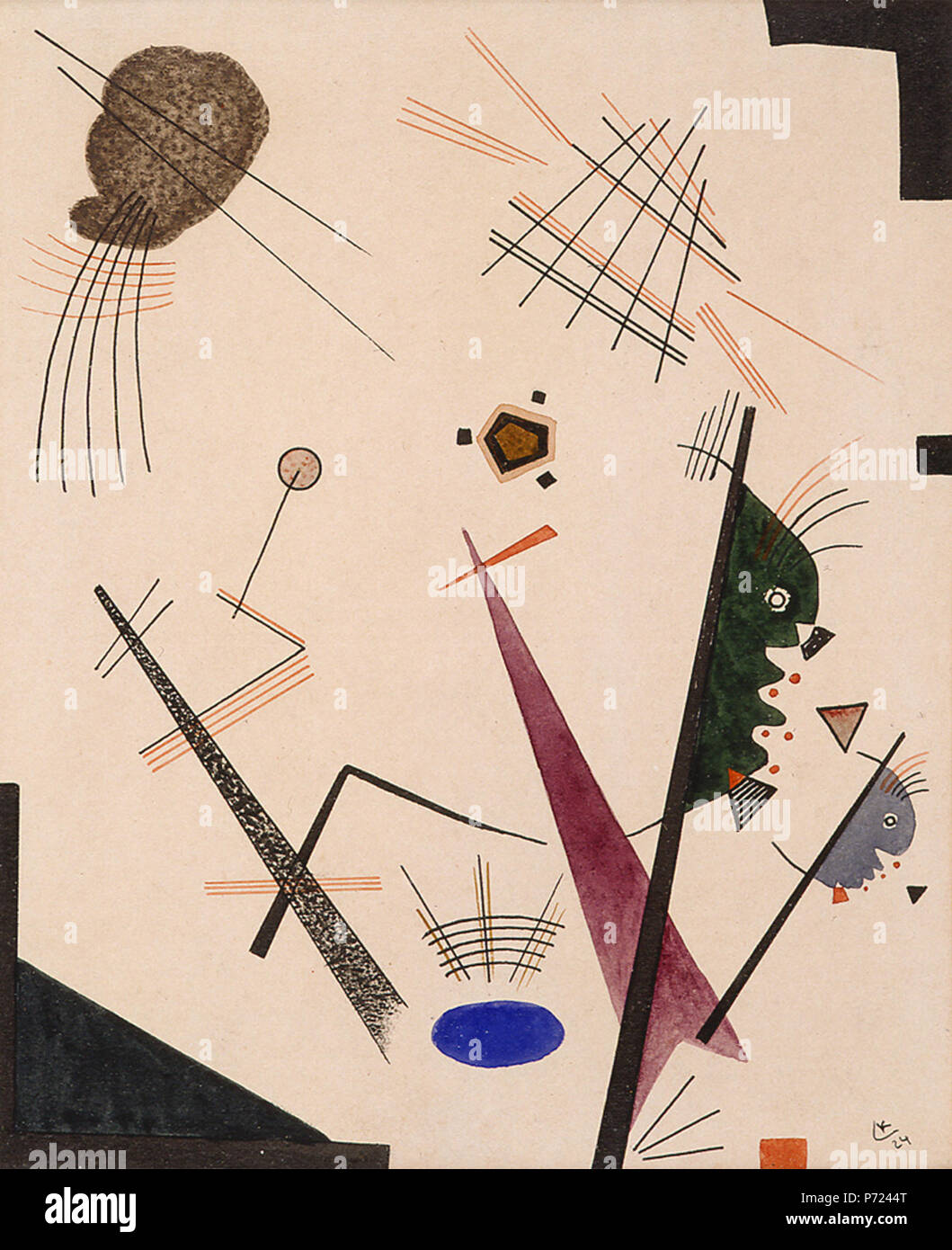 Kandinsky composition hi-res stock photography and images - Alamy