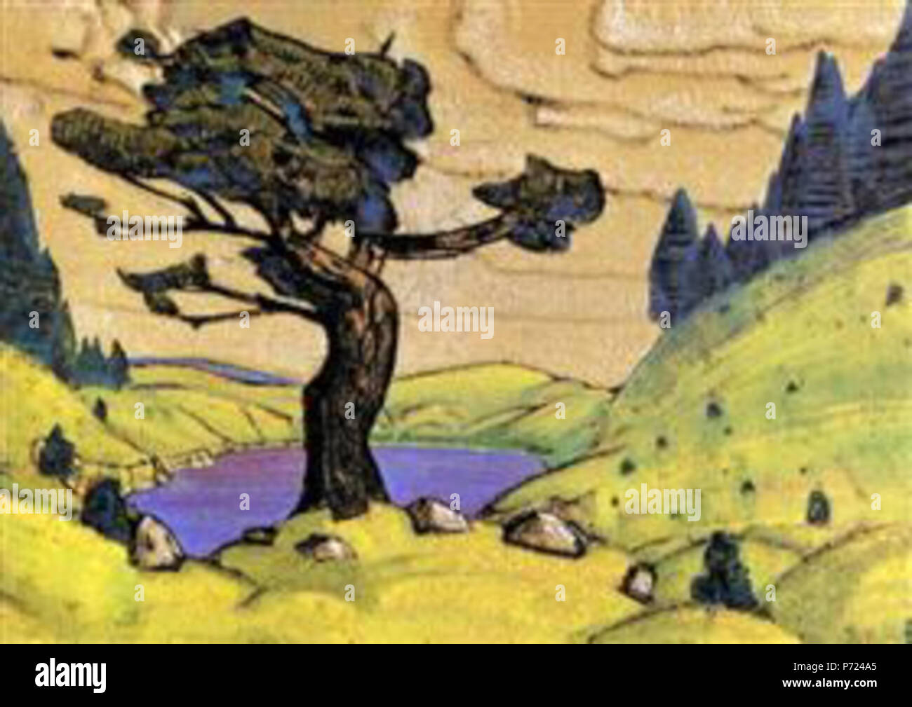 Work by Nicholas Roerich . before 1947 27 Kiss-the-earth-1912-2.jpg ...