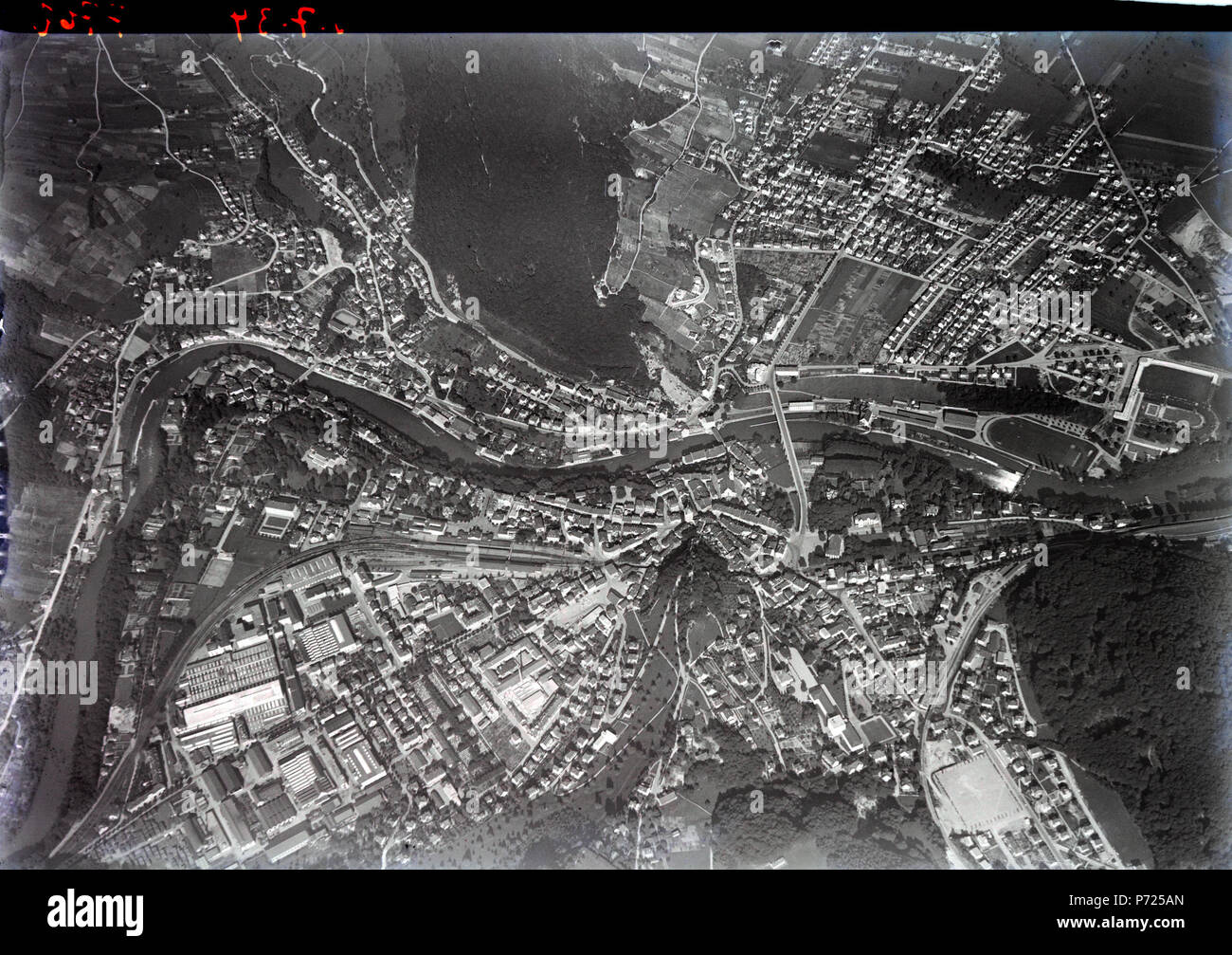 45 ETH-BIB-Baden-Inlandflüge-LBS MH01-007762 Stock Photo - Alamy