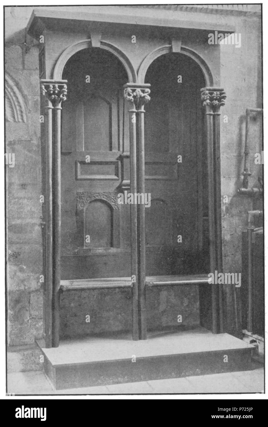 English: Stalls, Peterborough Cathedral. 1910 84 Wood Carvings in ...