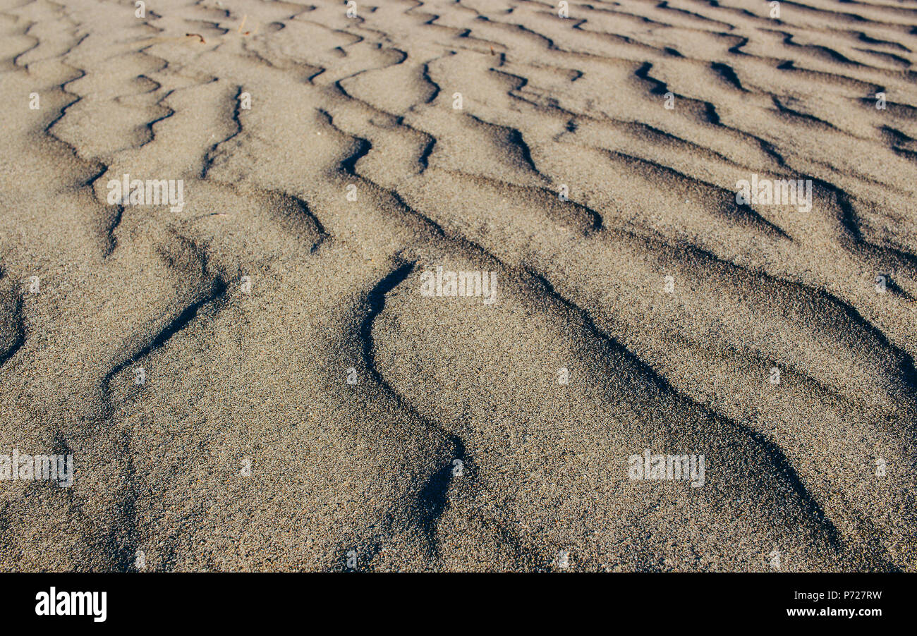 Sand beach desert background in Turkey, Demre Stock Photo - Alamy