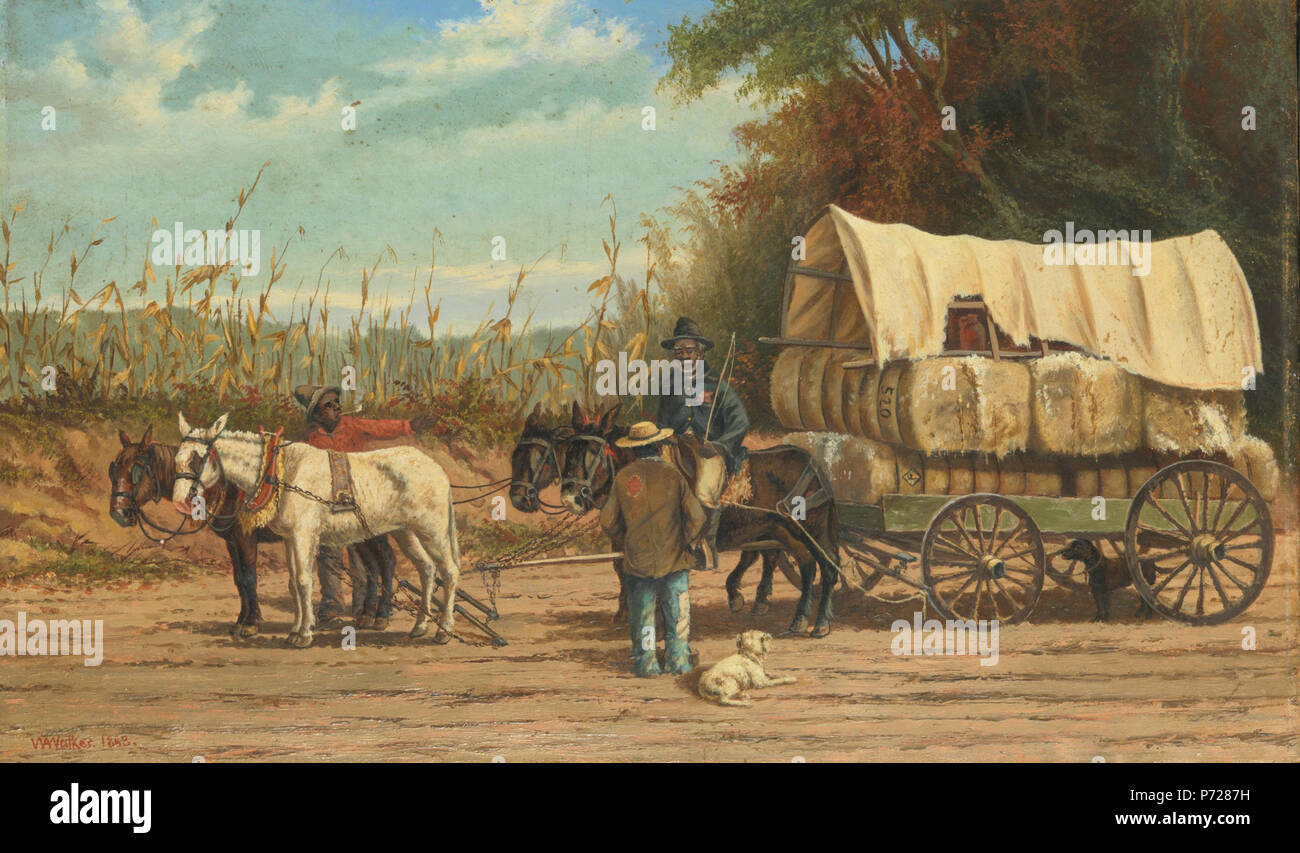 Cotton wagon hi-res stock photography and images - Alamy