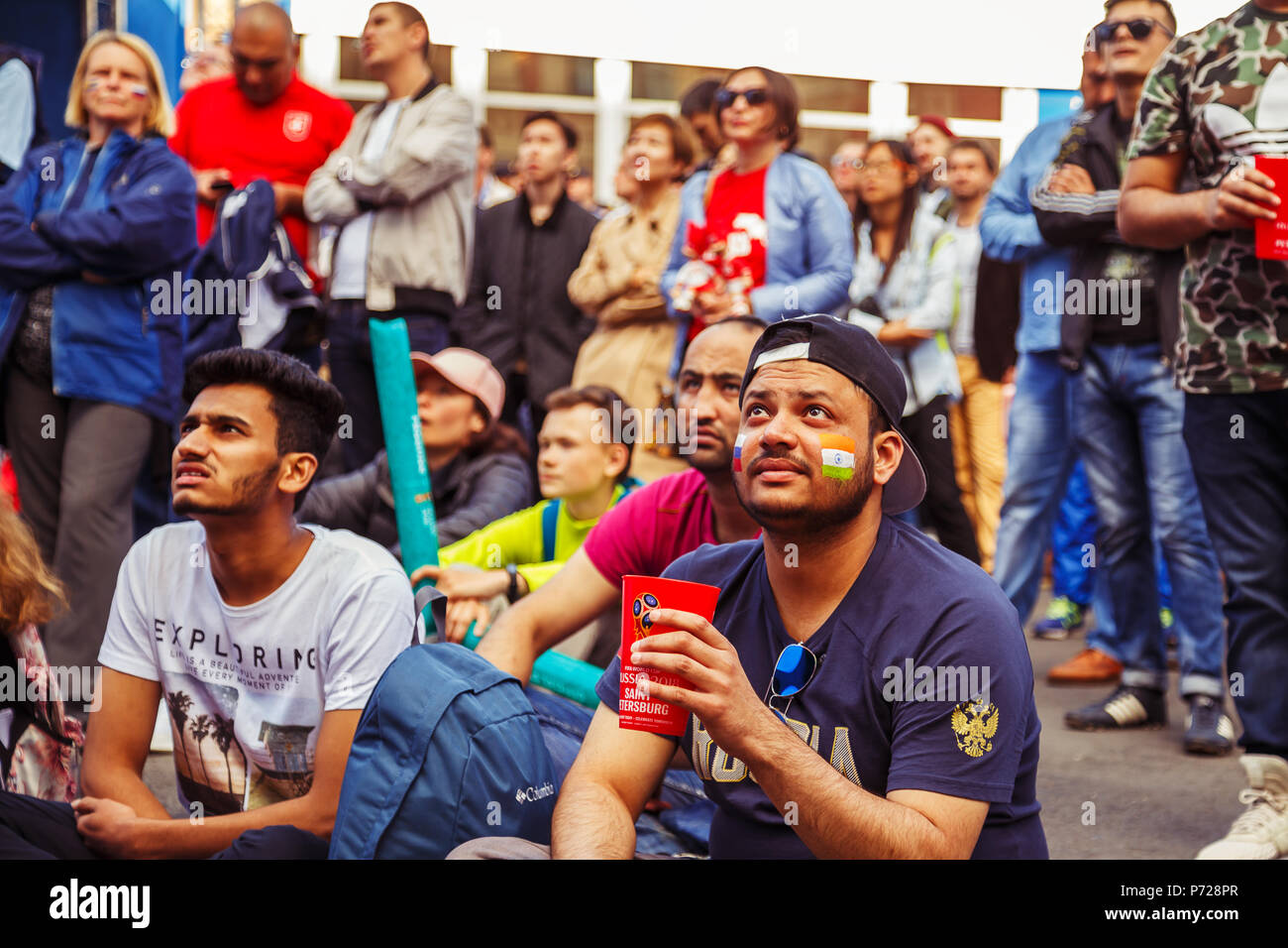Fan zone world cup hi-res stock photography and images - Alamy