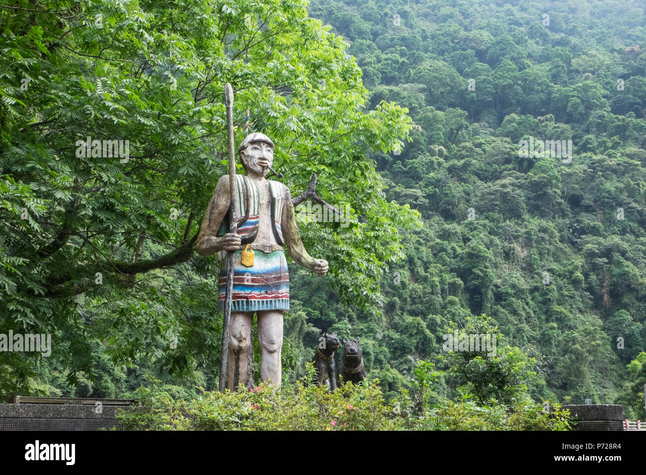 Wulai,district,hot springs,resort,with,famous,waterfall,and logging,toy ...