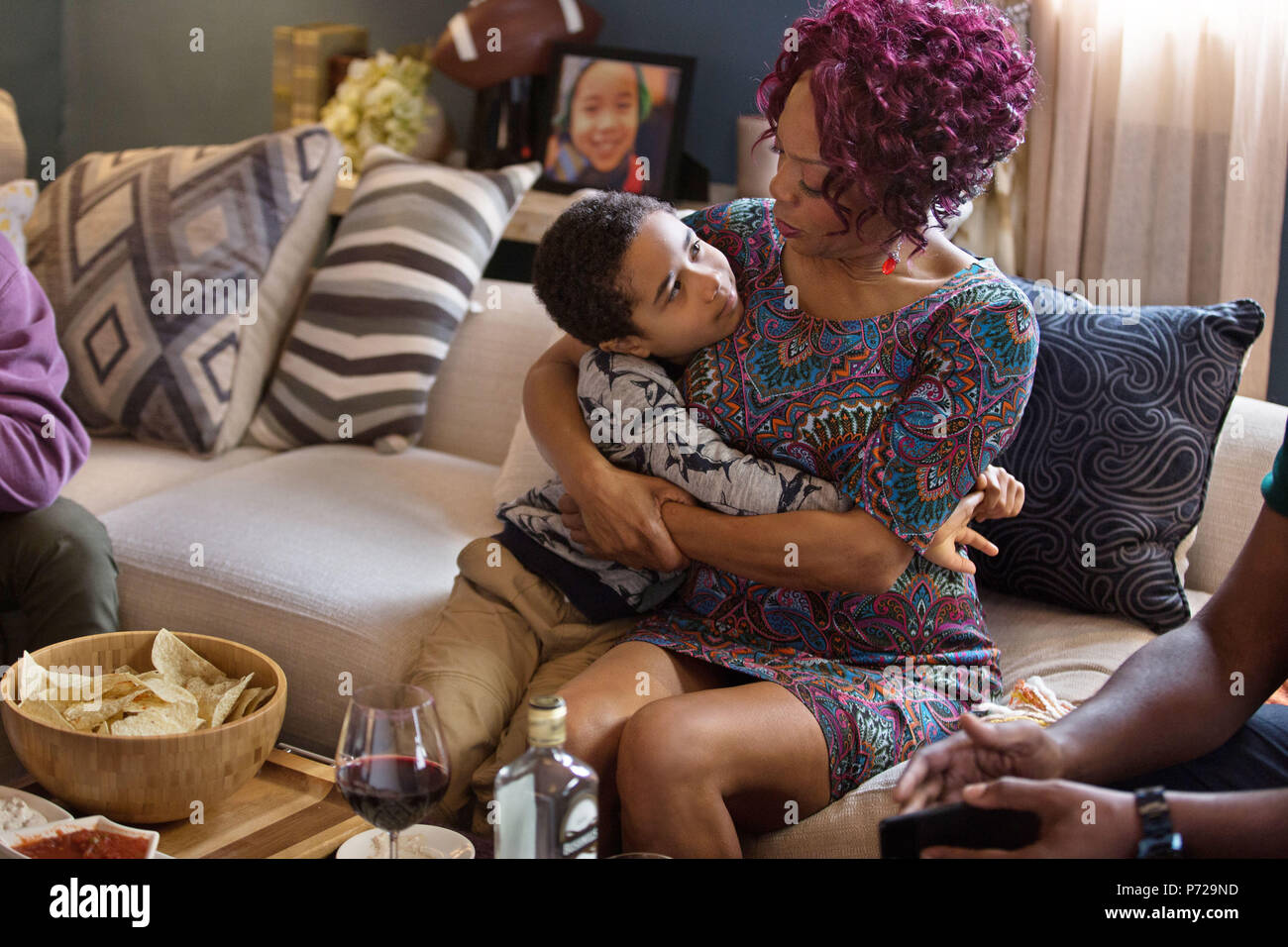 QUEEN SUGAR, from left: Ethan Hutchison, Tina Lifford, 'A Rock, A River ...