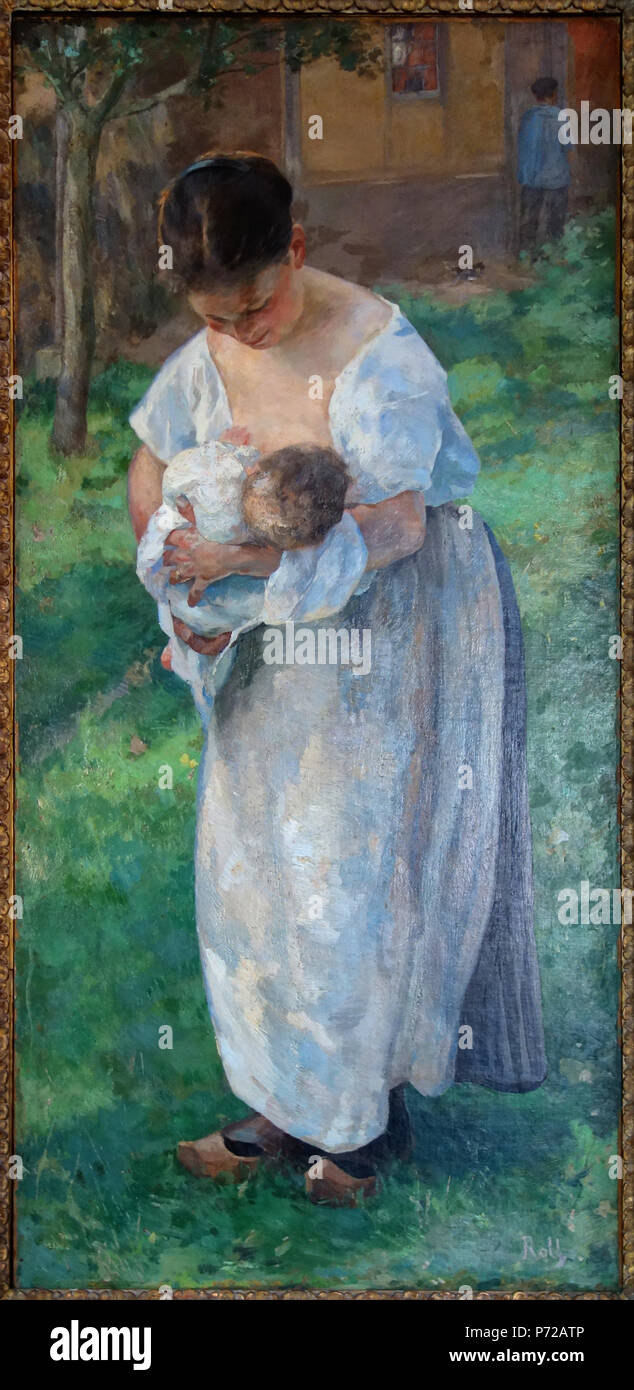 Français : Louise Cattel, nourrice au Palais des beaux-arts de Lille ...