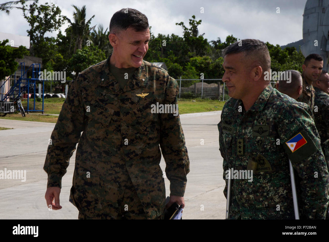 U.S. Marine Brig. Gen. John Jansen, commanding general, 3rd Marine ...