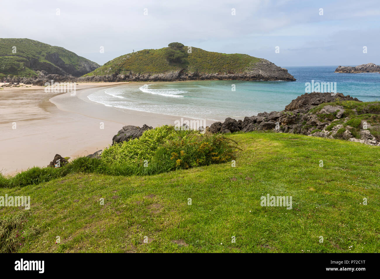 Beach barro in llanes hi-res stock photography and images - Alamy
