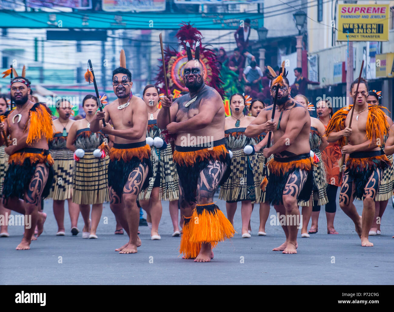 Maori festival hi-res stock photography and images - Alamy