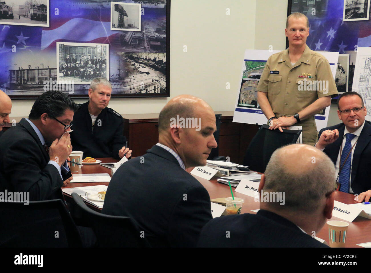 U.S. Navy Vice Adm. Thomas J. Moore, commander of Naval Sea Systems ...