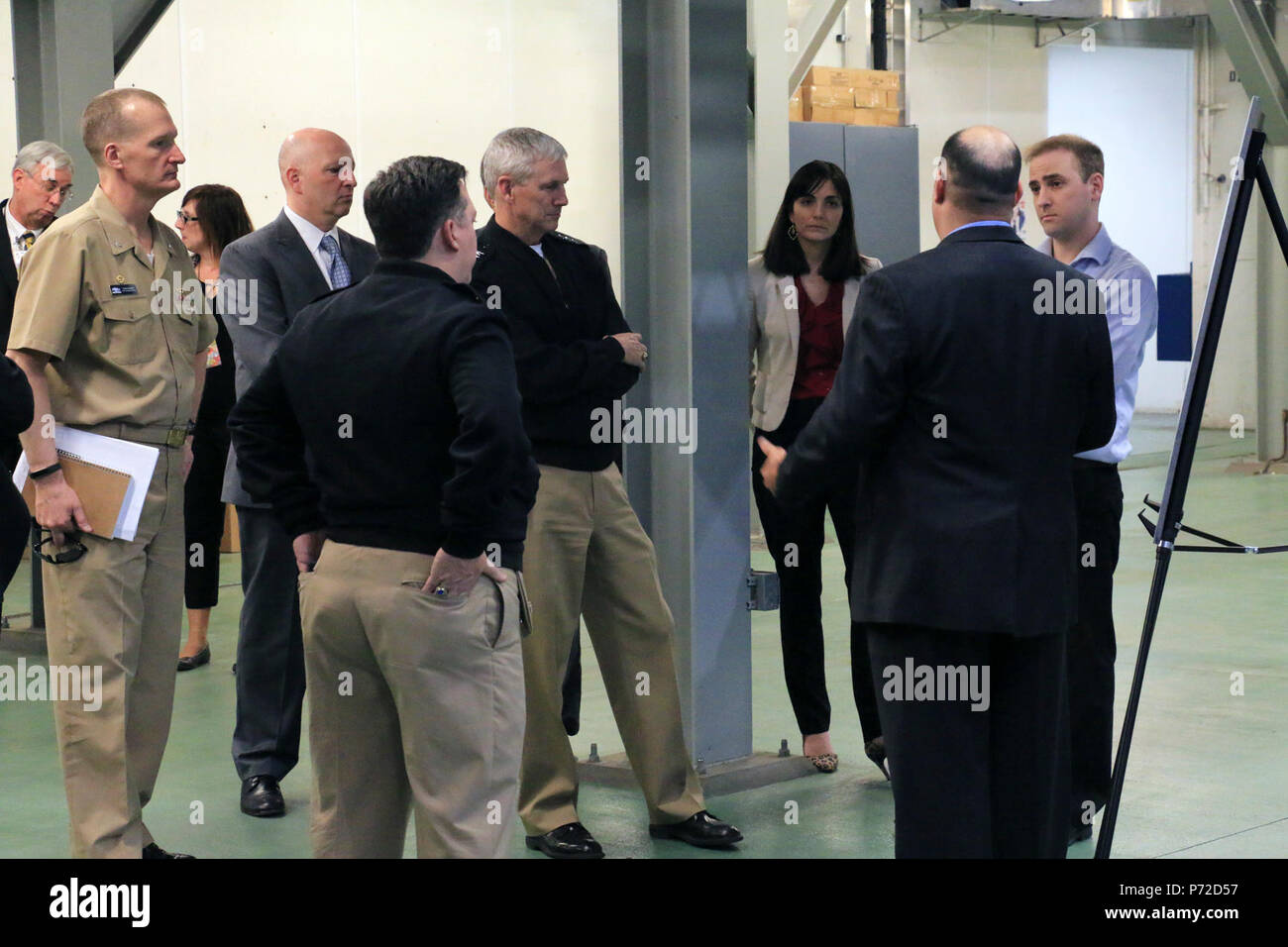 U.S. Navy Vice Adm. Thomas J. Moore, commander of Naval Sea Systems ...