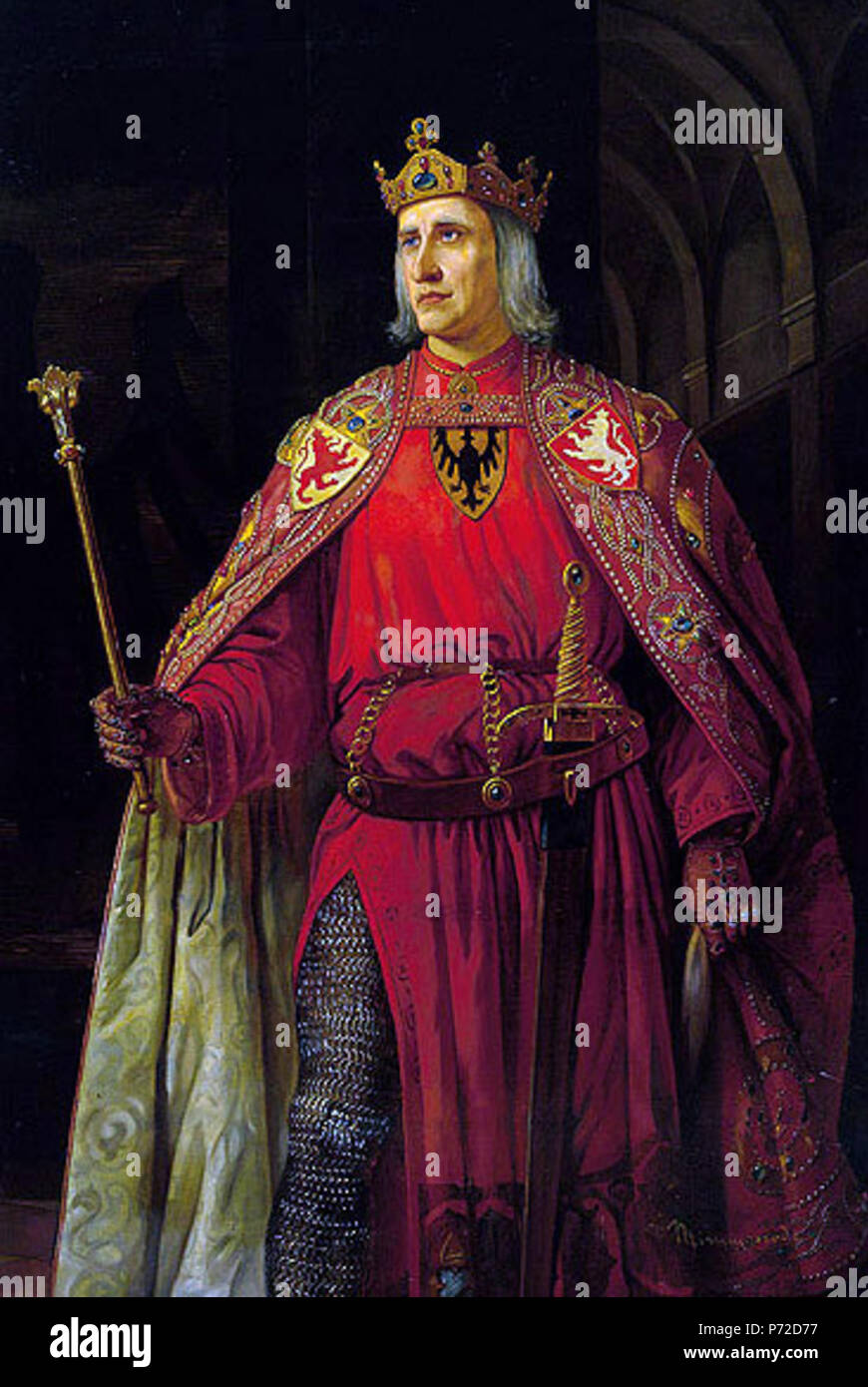 Rudolf I of Habsburg. before 1917 165 Minnigerode-rudolf Stock Photo ...