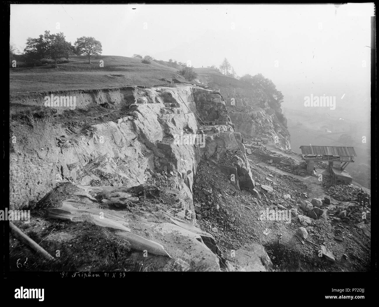 . Carrière de Saint-Triphon (Le Lessus) 21 October 1899 24 CH-ACV AMH-C ...