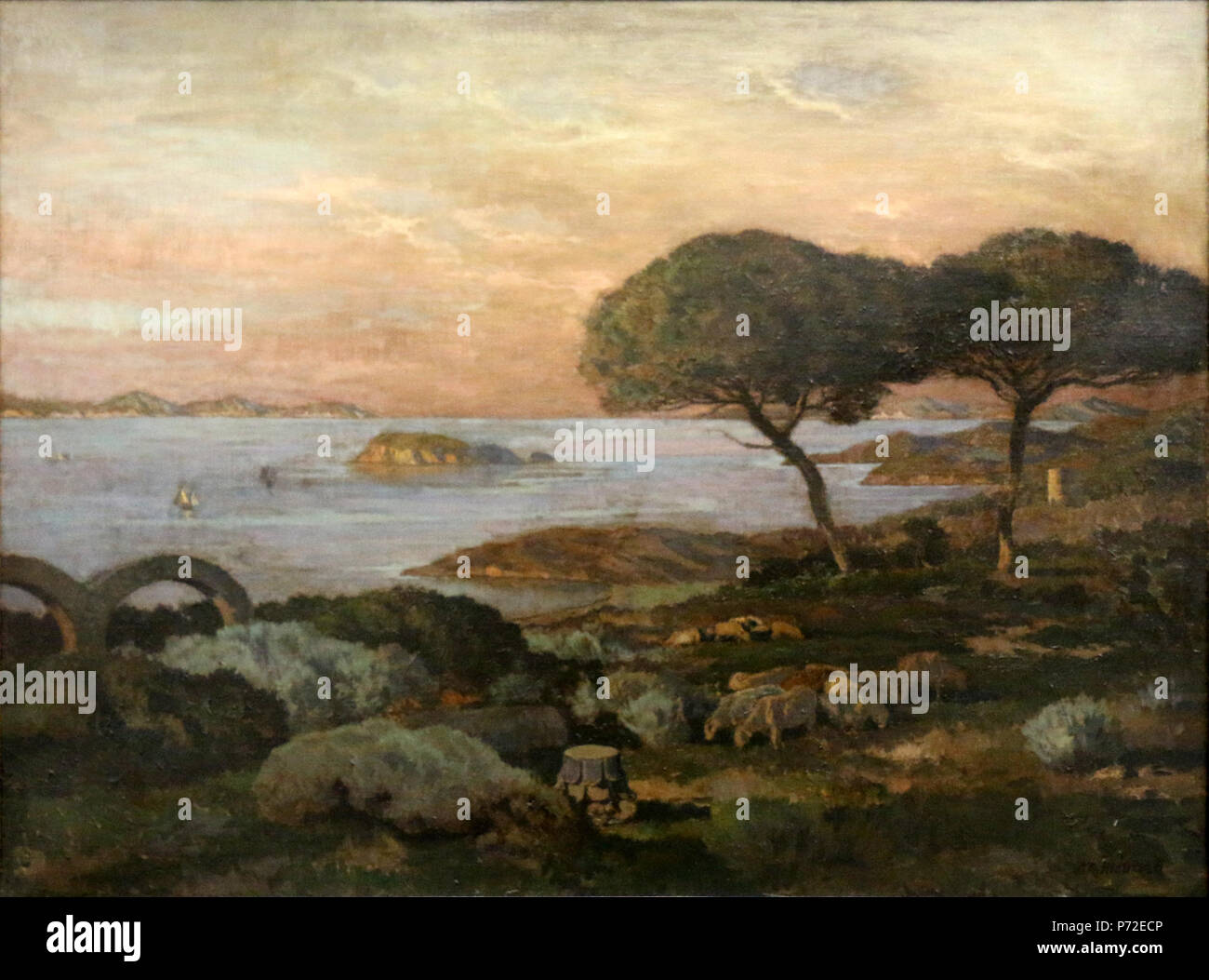 70 Émile-René Ménard - Bormes-les-Mimosas Stock Photo - Alamy