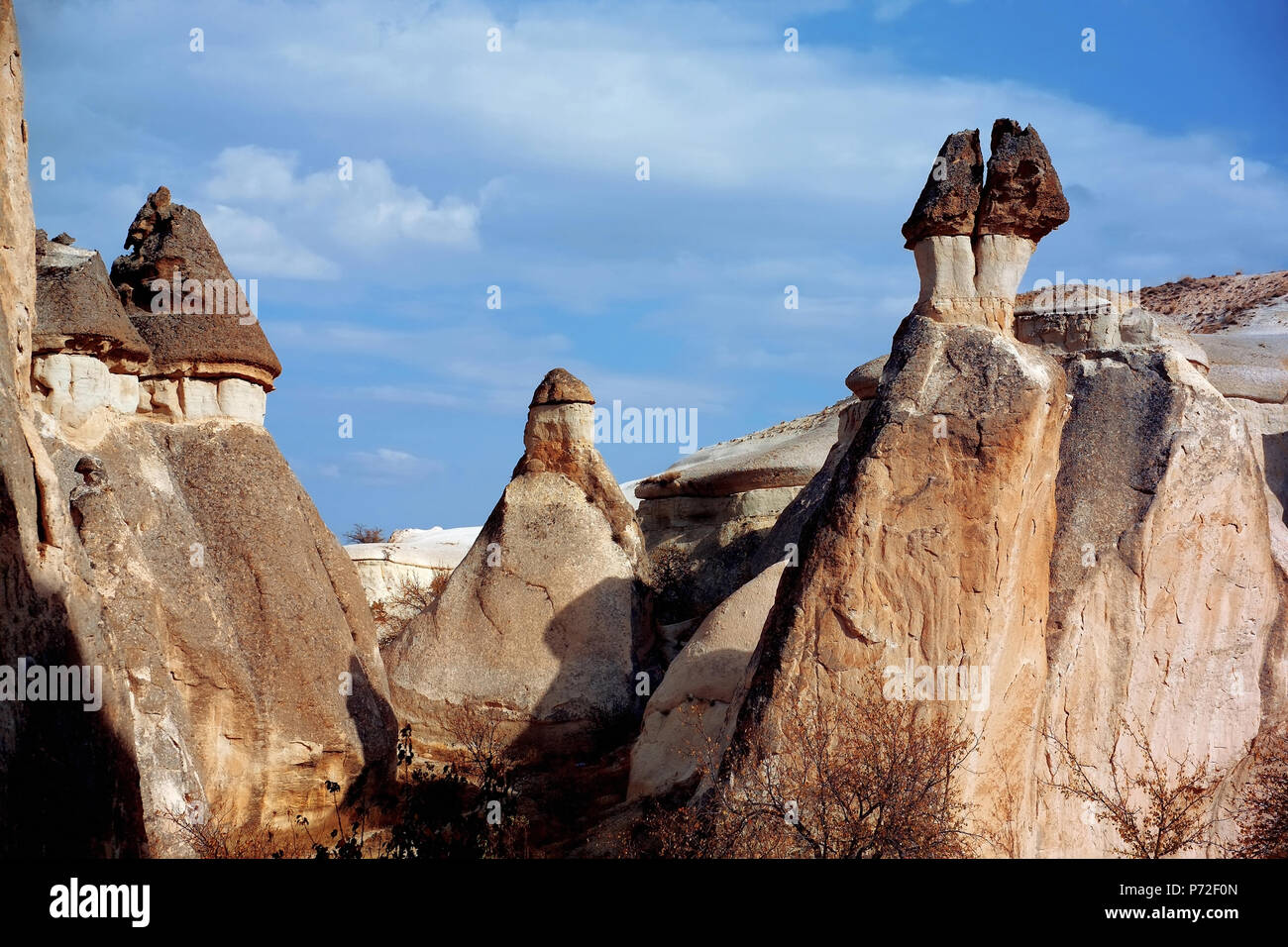 landscape of natural rock forms Cappadocia, Turkey Stock Photo - Alamy