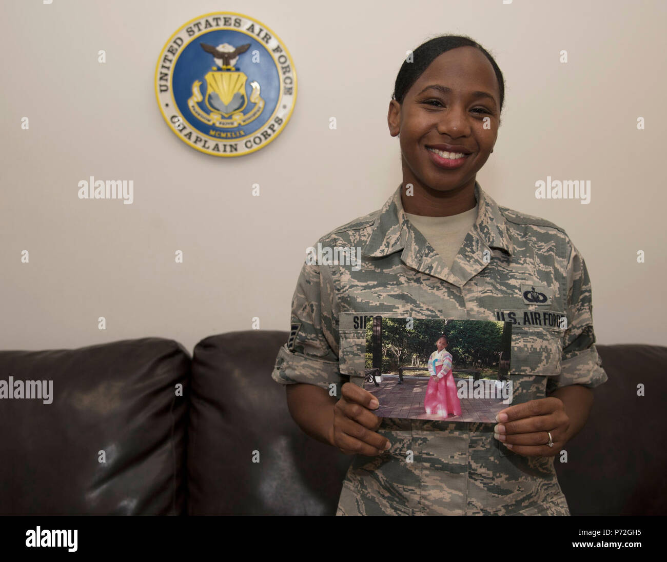 U.S. Air Force Staff Sgt. Tracy Sims, the NCO in charge of readiness ...