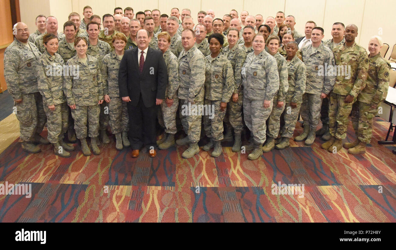 Tony West, The Inspector General, National Guard Bureau, (center ...