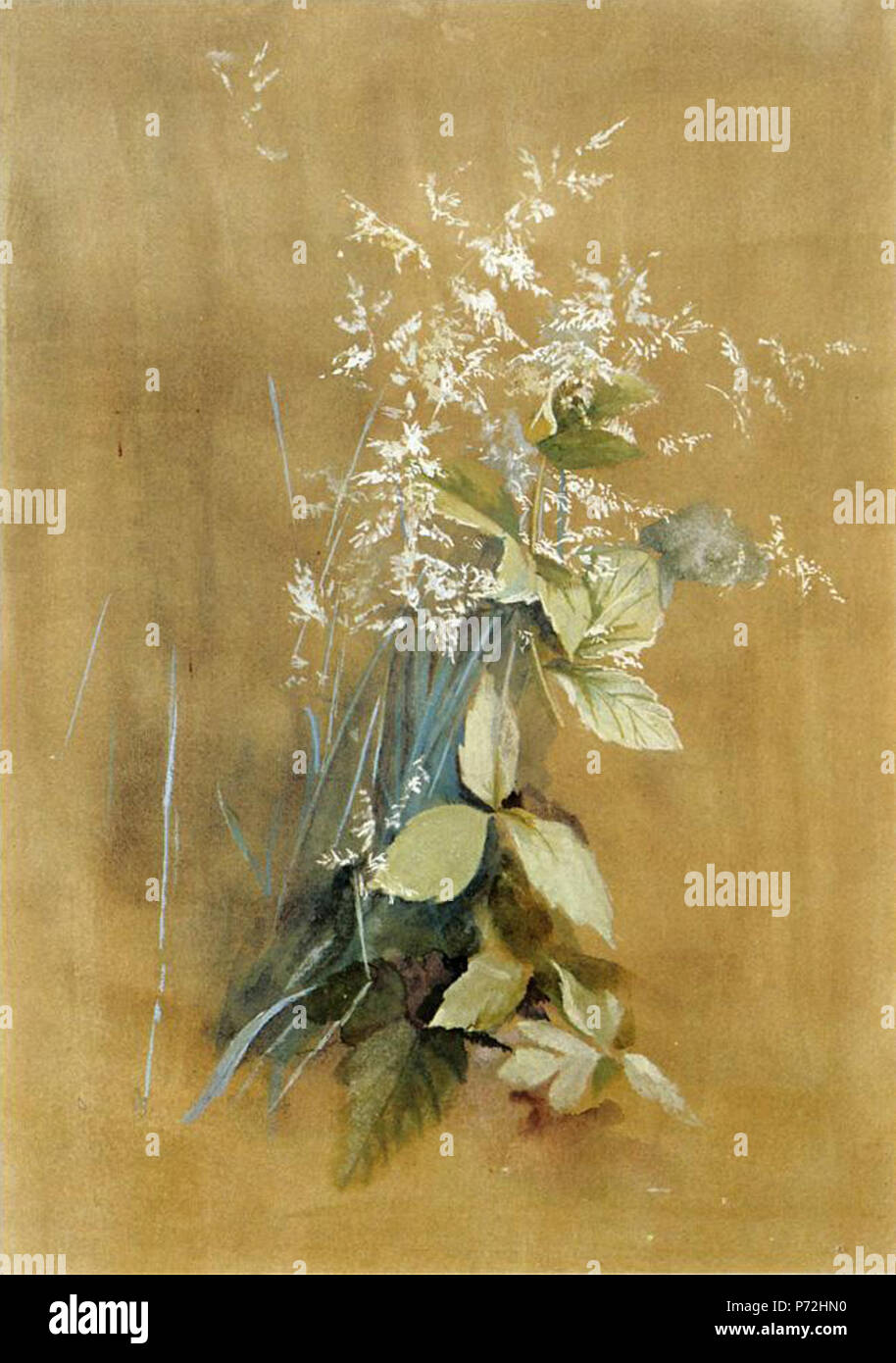 Circa 1880 watercolor hi-res stock photography and images - Alamy