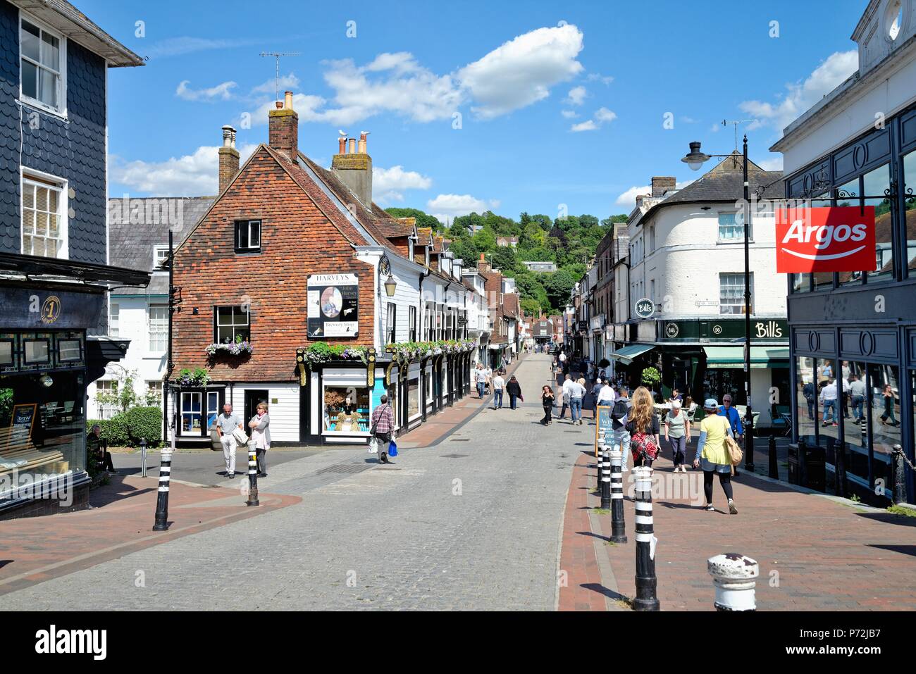 High street lewes town centre hi-res stock photography and images - Alamy