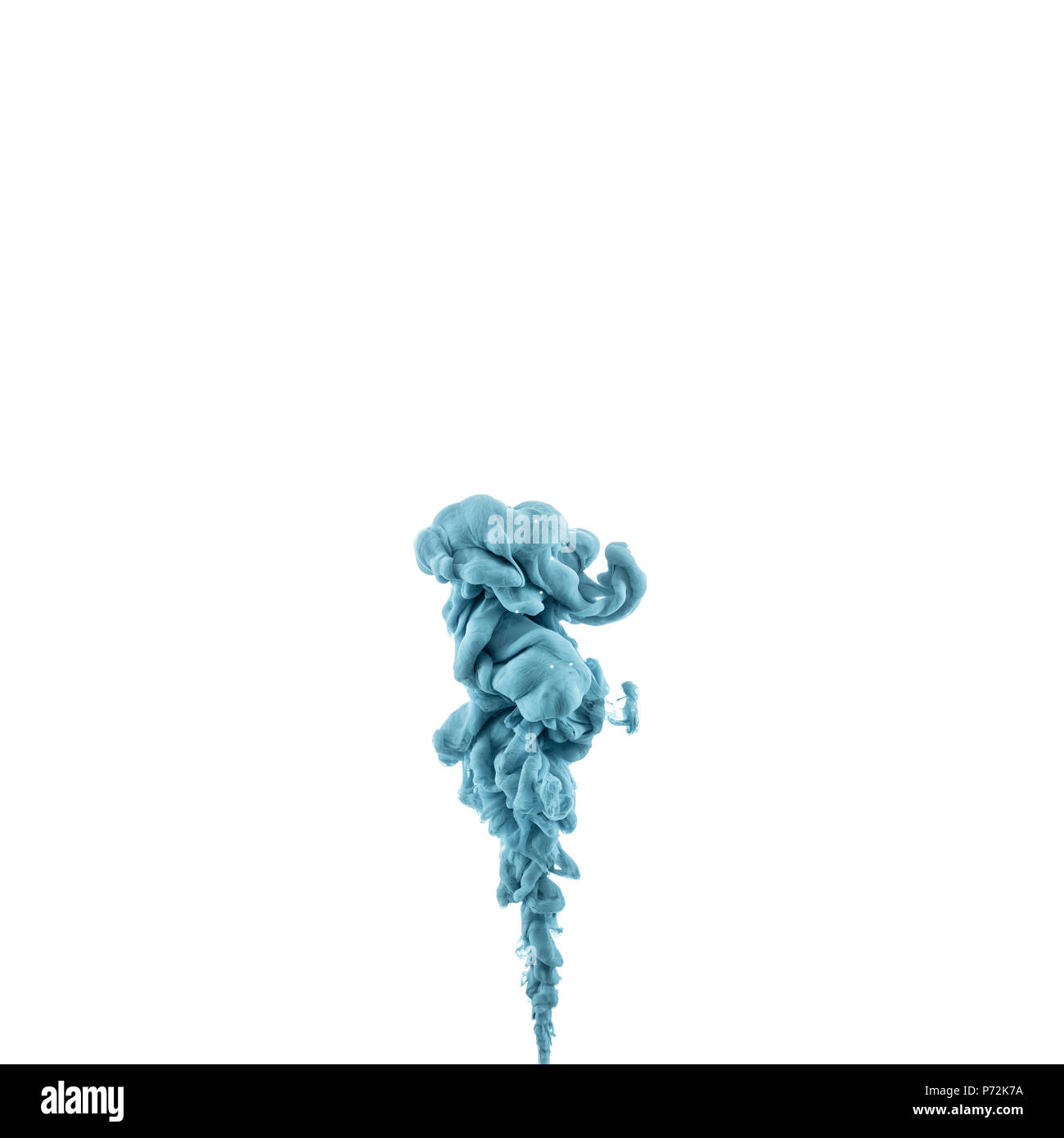 close up view of grey ink splash isolated on white Stock Photo - Alamy