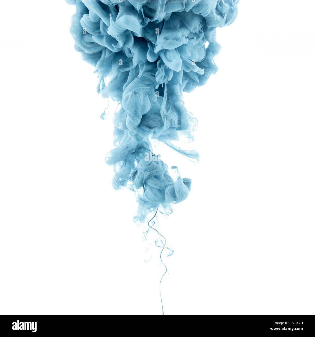 close up view of grey ink splash isolated on white Stock Photo - Alamy