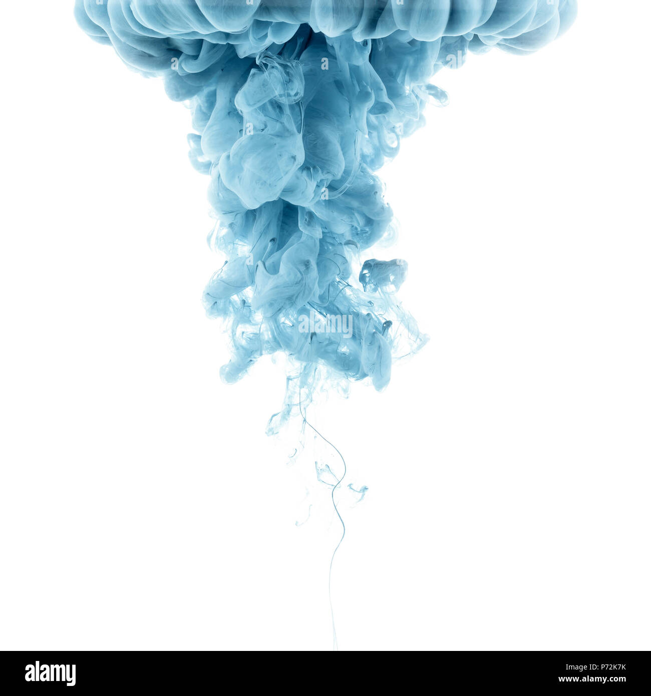 close up view of grey ink splash isolated on white Stock Photo - Alamy