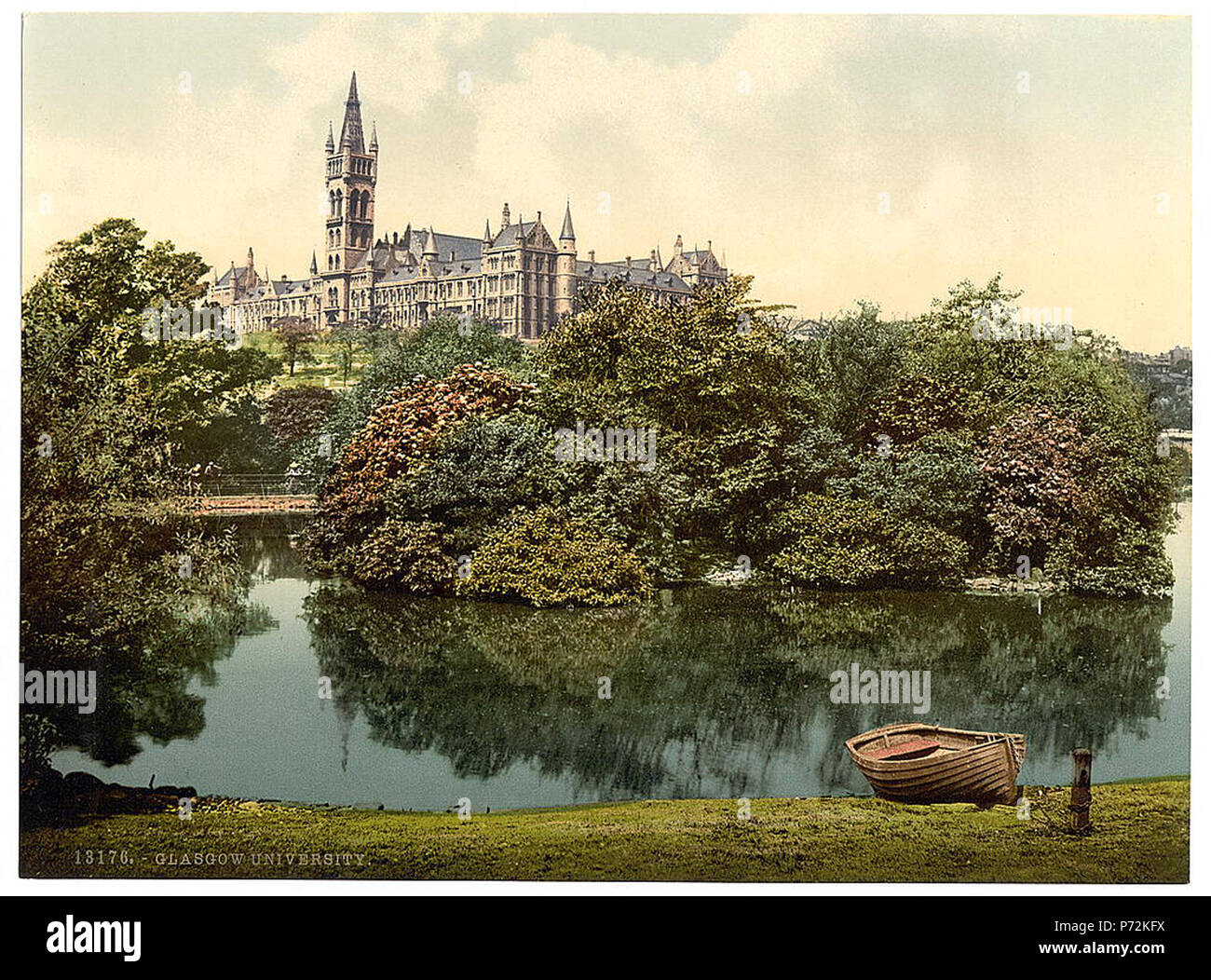 Vintage photograph of an old building Stock Photo - Alamy