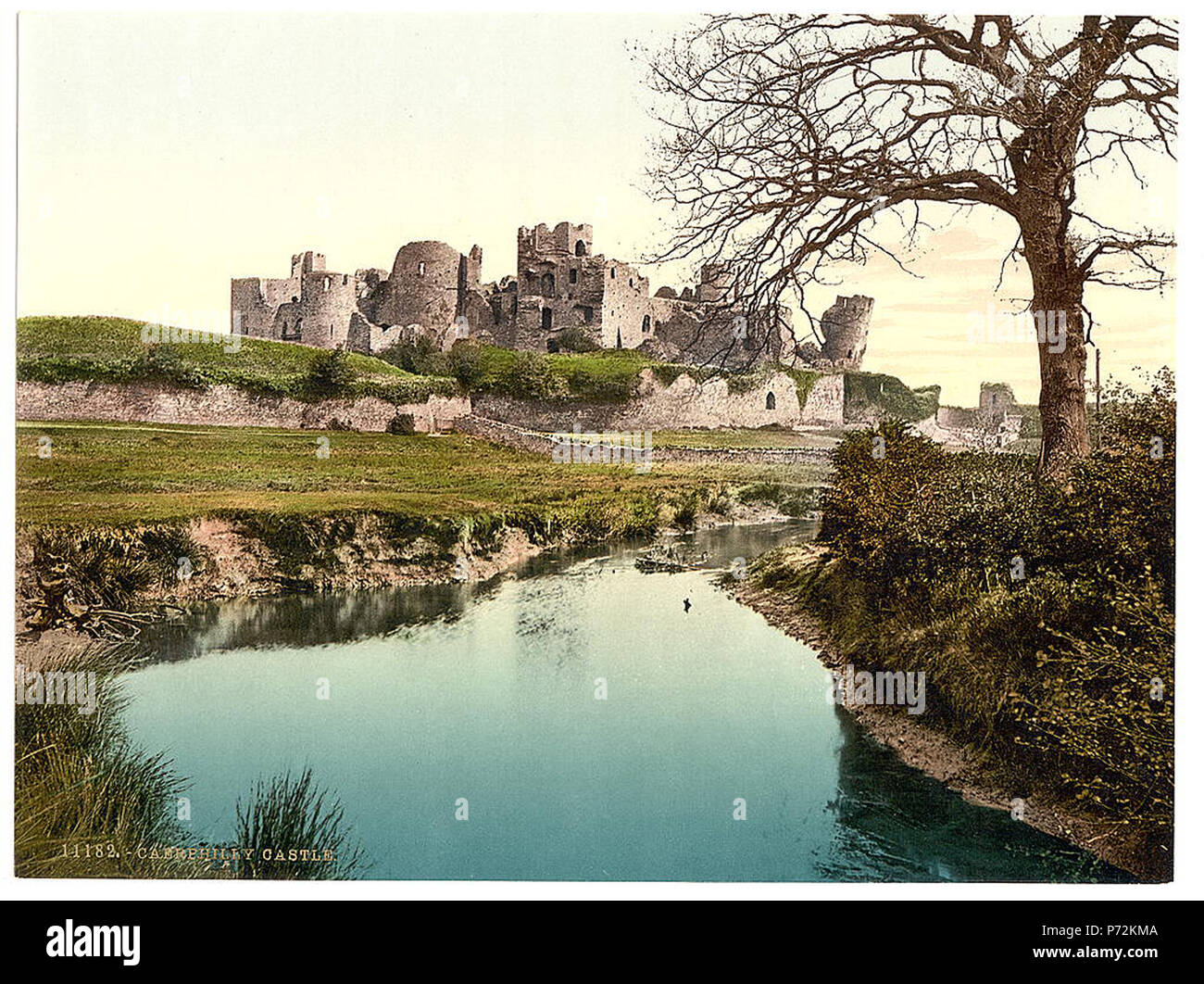 Vintage photograph of an old building Stock Photo - Alamy