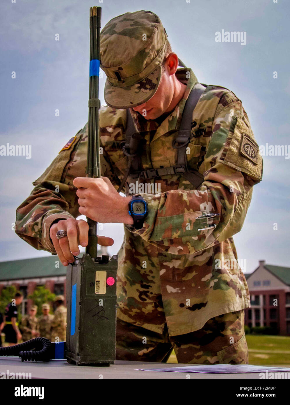 1st Lt. Kirby Ammons from 18th Human Resources Company, 82nd Special ...