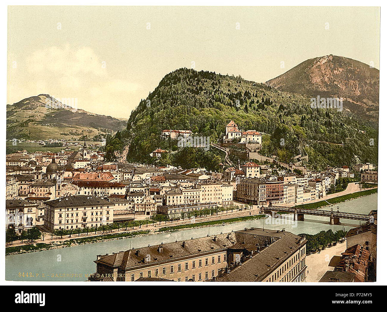 vintage postcard from around europe Stock Photo - Alamy