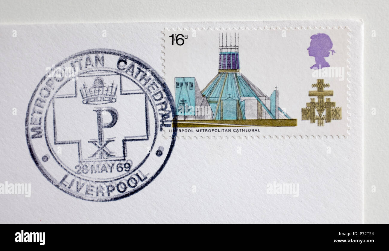 Vintage british post office royal mail first day cover stamps hi-res ...