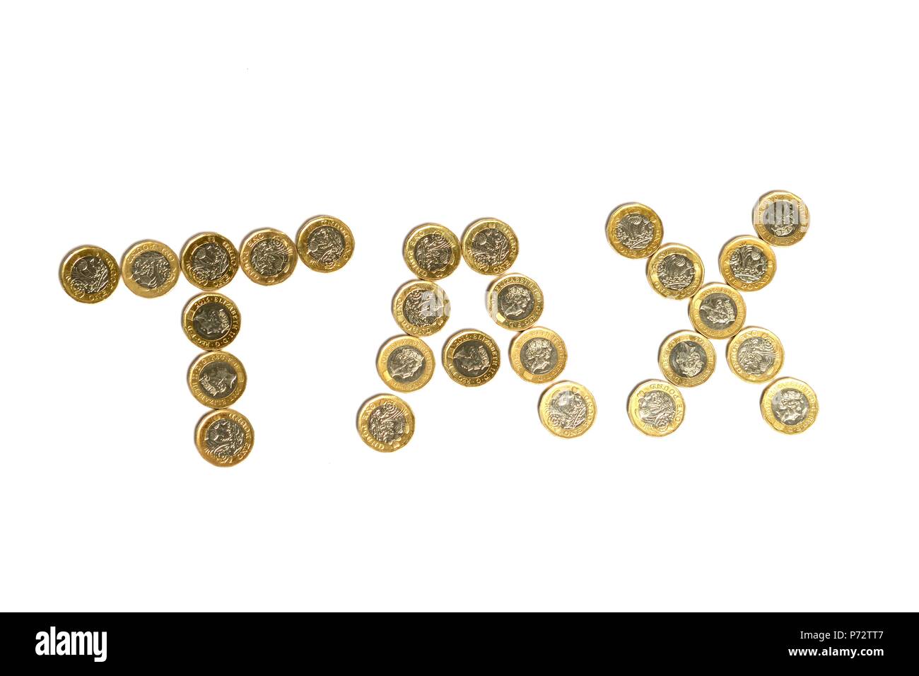 One pound coins hi-res stock photography and images - Alamy