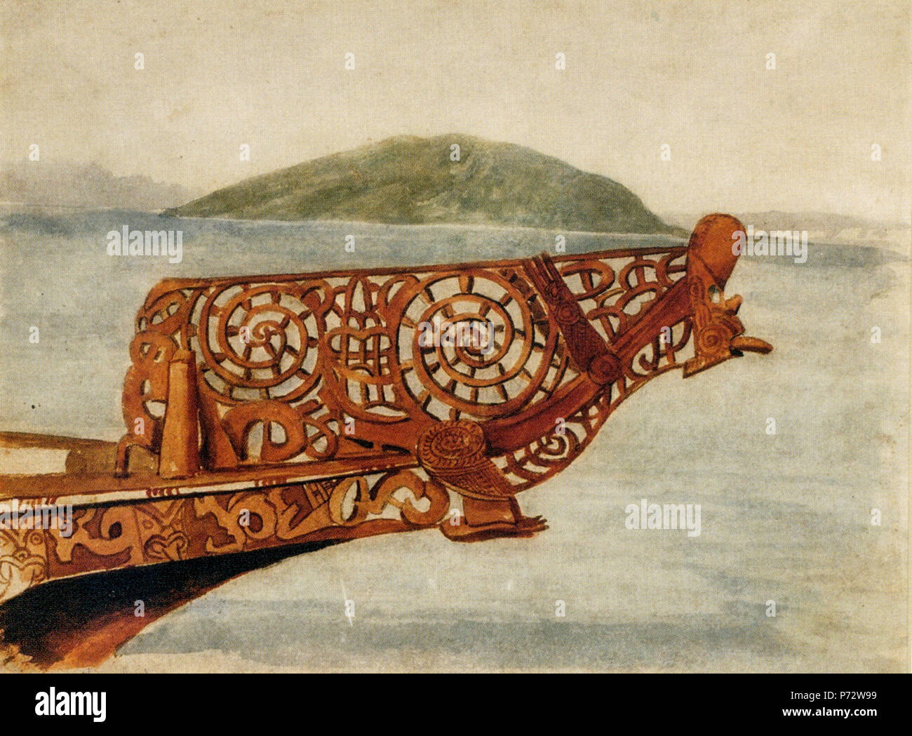 . Figurehead of a small war canoe Unknown date 222 Thomas Ryan ...