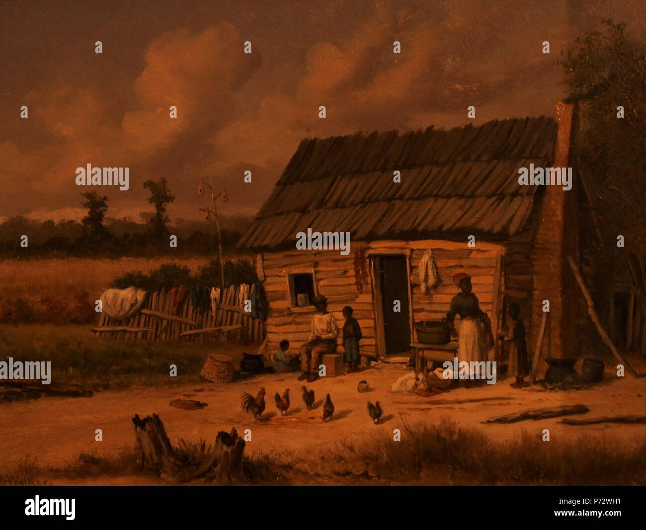 . Sharecroppers in the Yard not dated 83 Sharecrop Stock Photo - Alamy