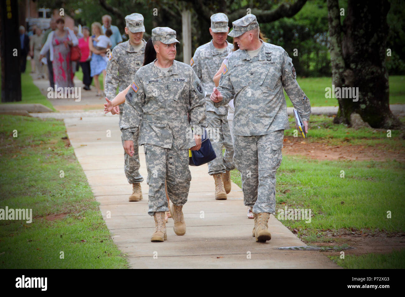Maj. Gen. Kevin W. Mangum, commanding general of the U.S. Army Aviation ...