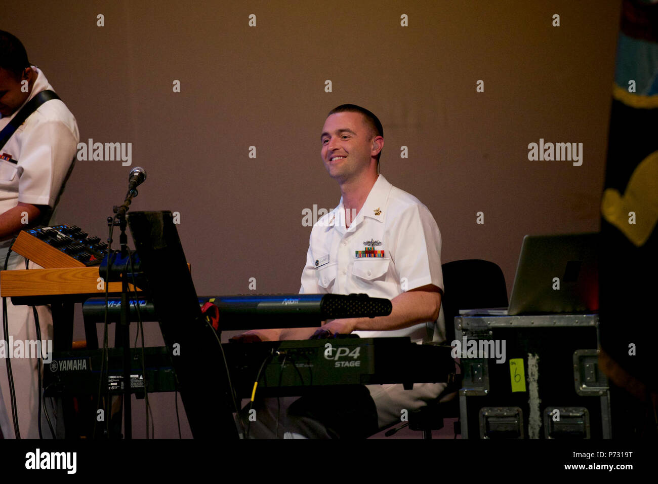 TEMPLE, Texas (May 12, 2014) Musician 1st Class (SW) Justin Cody, from ...