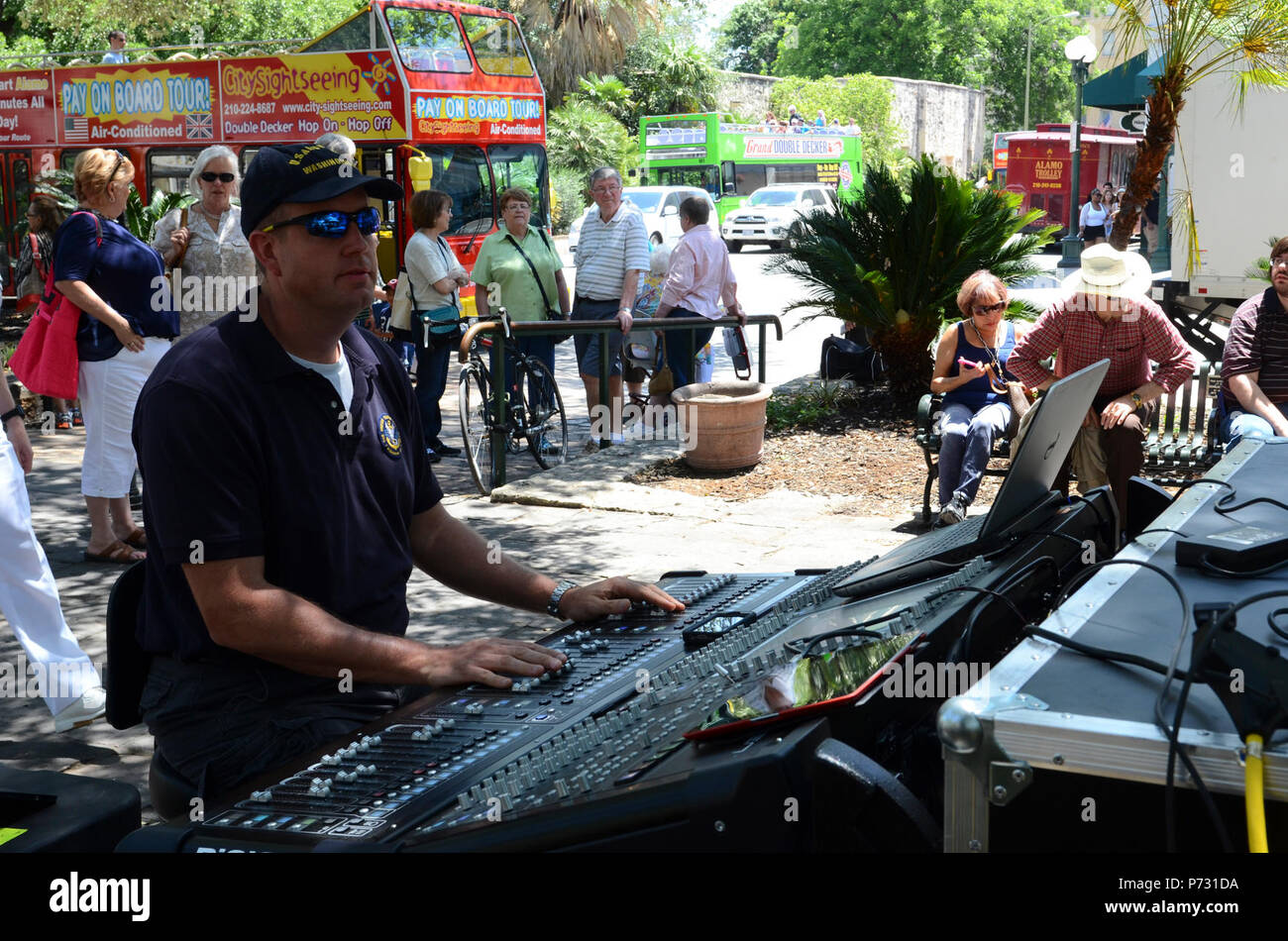 SAN ANTONIO, TEXAS (May 17, 2014) Musician 1st Class Scott Shepherd ...